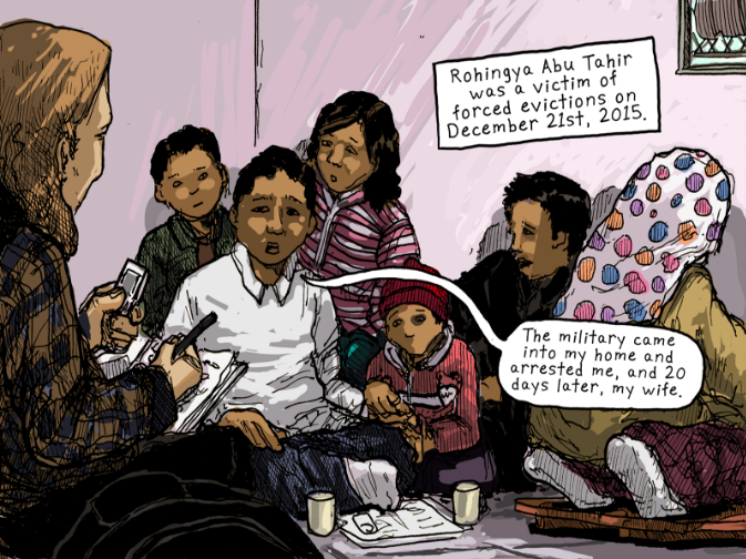 Comic: Myanmar’s Rohingya Refugees – Migration Mapping