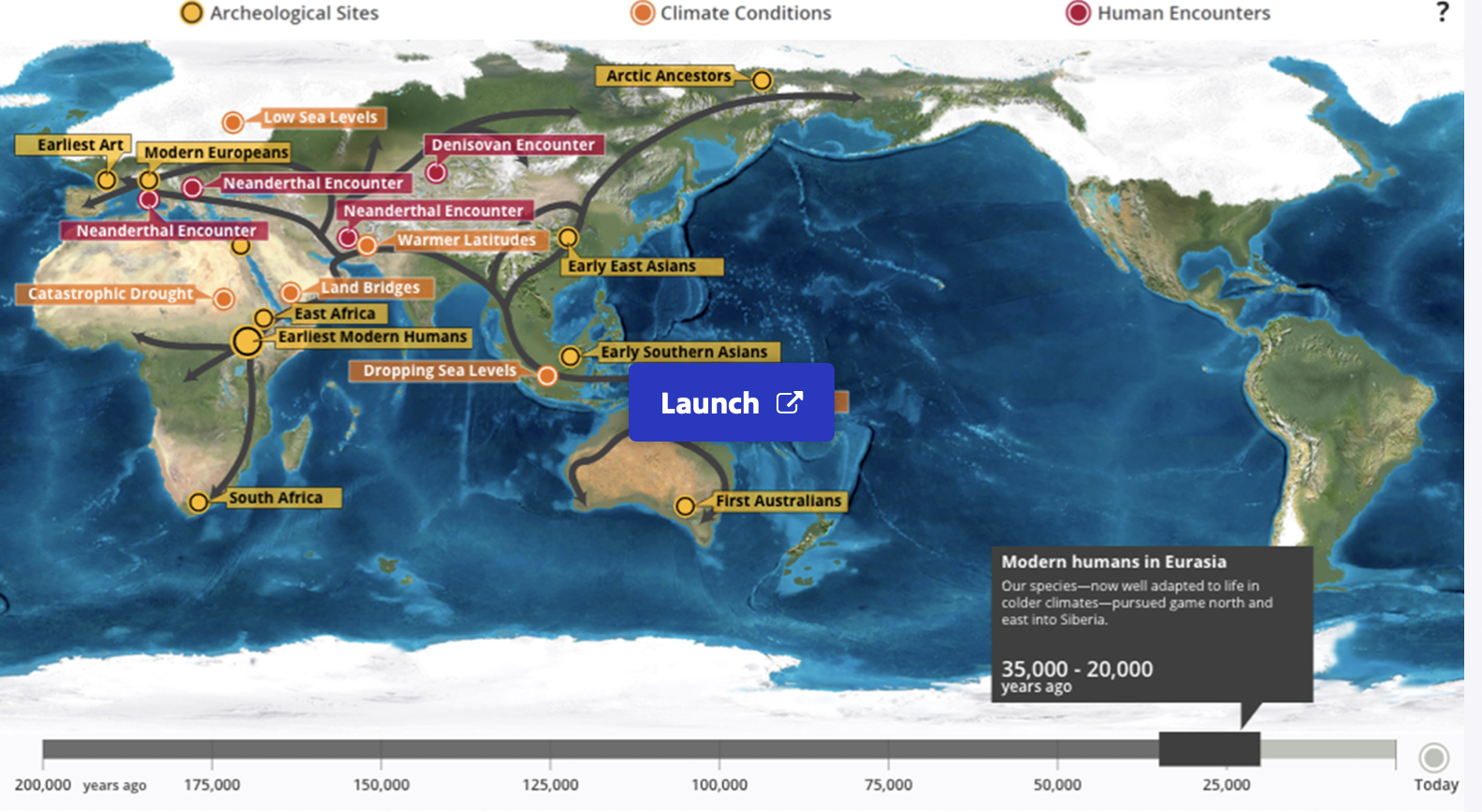 Interactive Human Migration Map 2022 Migration Mapping
